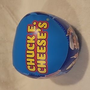 Chuck E Cheese | Toys | Chucke Cheese Soft Play Blue Ball 3 4 Plush Toy ...